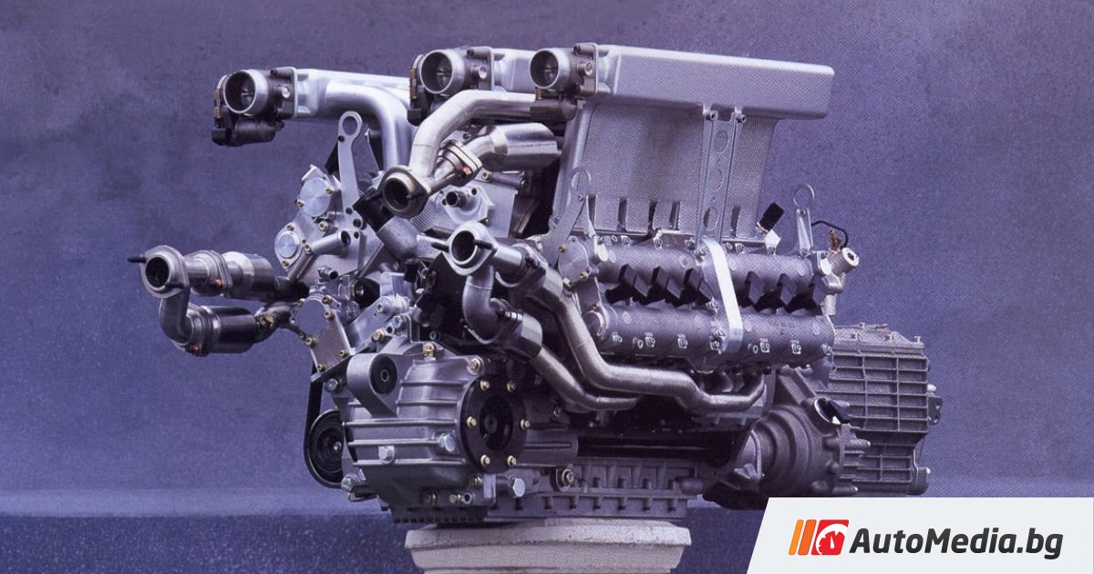 Смайващият W18, който трябваше да задвижва Bugatti Veyron - AУТОМЕДИЯ