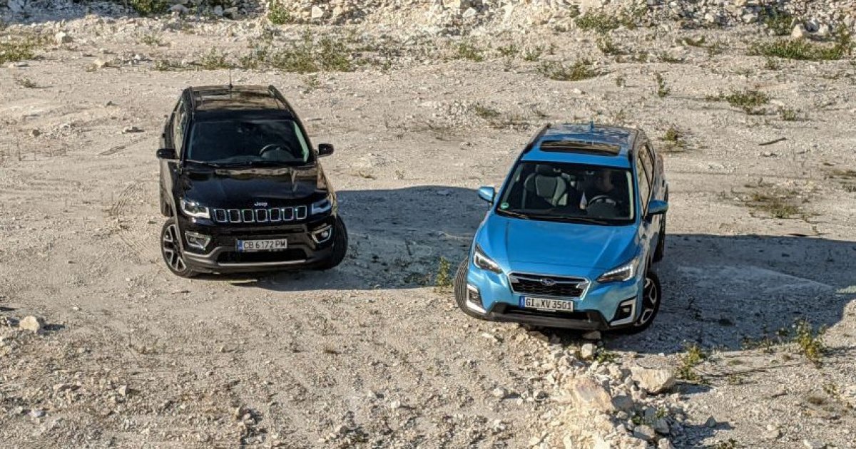 Subaru XV срещу Jeep Compass: далеч от паркета - AУТОМЕДИЯ