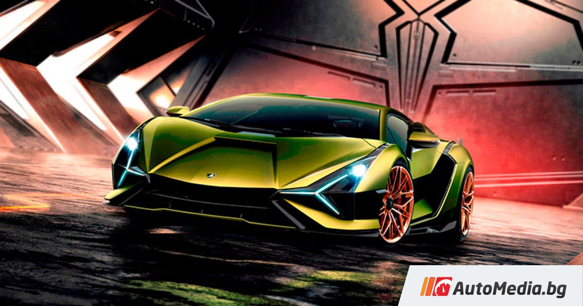Lamborghini Sian става мощен роудстър - AУТОМЕДИЯ