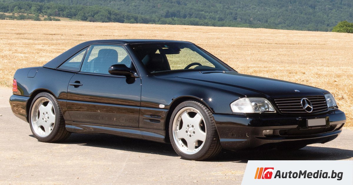 Рядък Mercedes-Benz SL 73 AMG отива на търг - AУТОМЕДИЯ