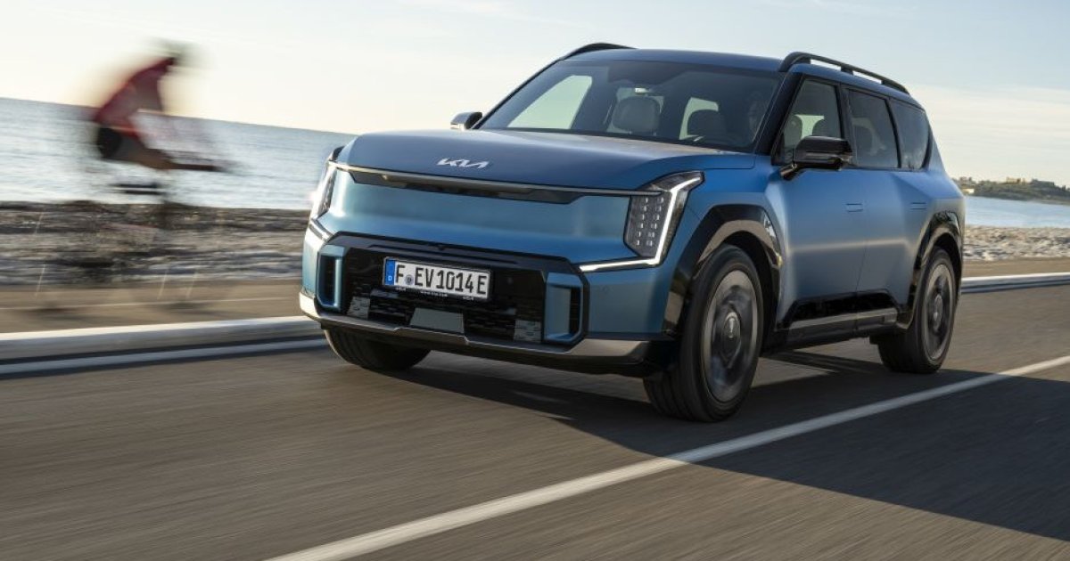 Размерът има значение: караме новата Kia EV9 - AУТОМЕДИЯ