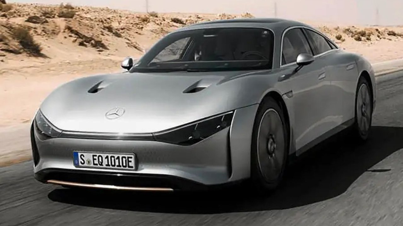 Mercedes Vision EQXX счупи собствения си рекорд за ефективност - AУТОМЕДИЯ